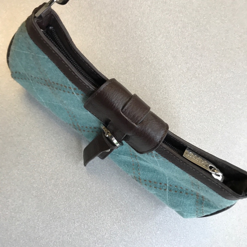 Cute Wool Satchel With Chain Handle - Gem